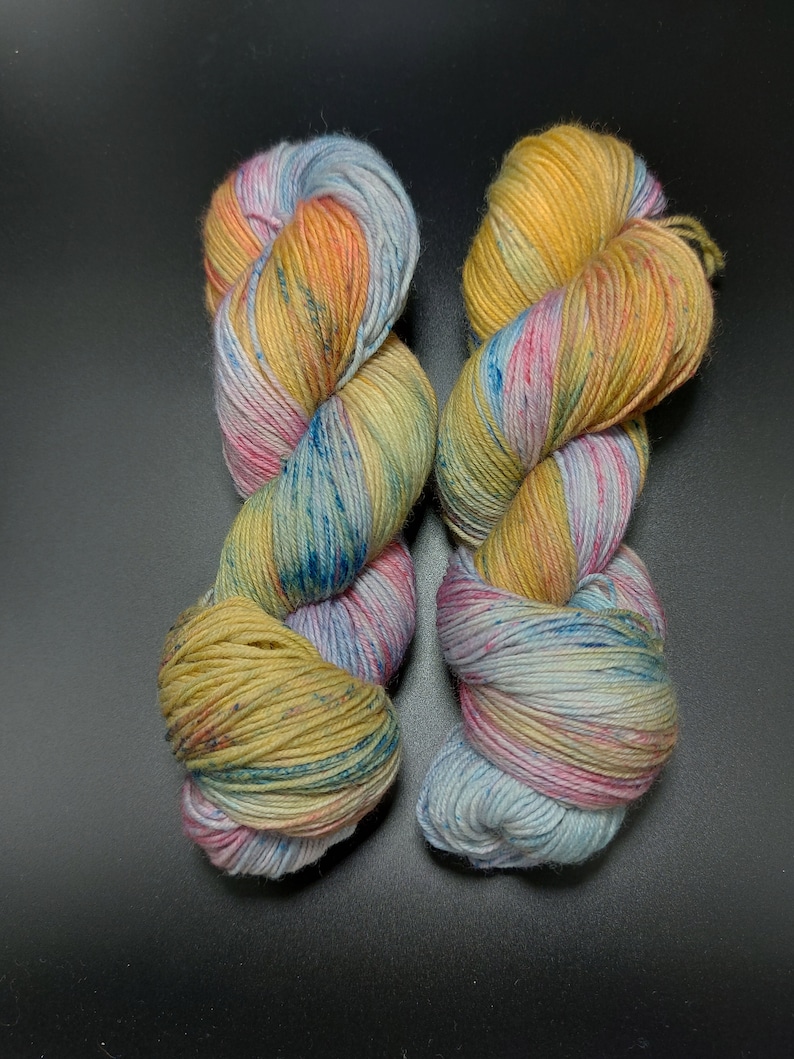 Hand Dyed Wool / Knitting and Crochet Wool / Indie Dyed Yarn - Etsy