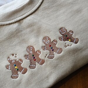Christmas Jumper, Christmas Sweatshirt, Gingerbread Christmas Jumper ...