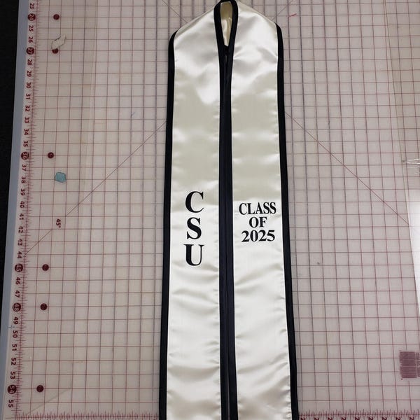 Cream Sash - Etsy