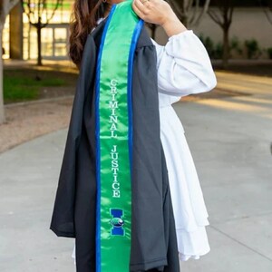 TAMUCC 2026 Custom Embroidered Stole - Etsy