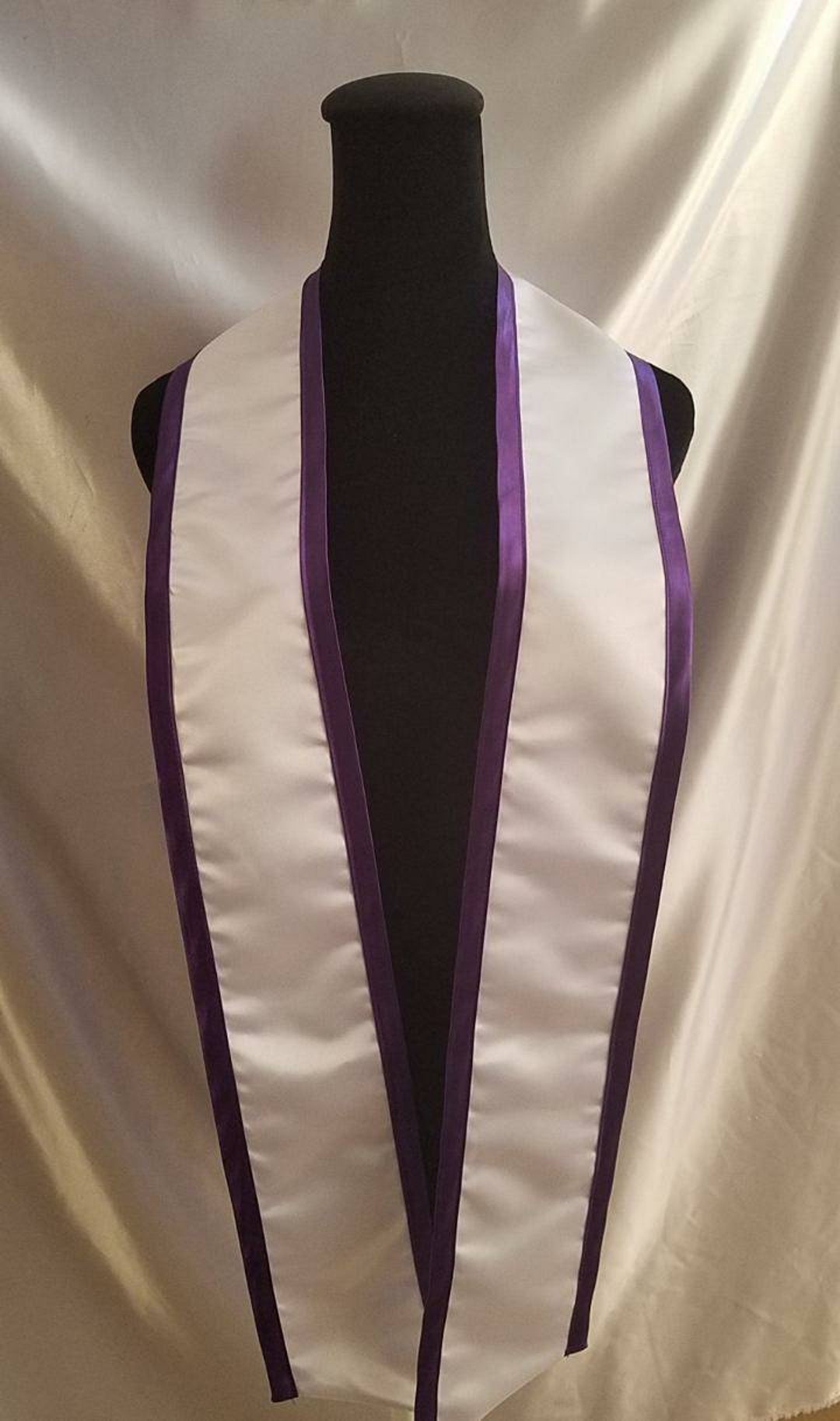 Custom Satin Graduation Stole - Grad Gifts - Satin Grad Stoles - Honor ...
