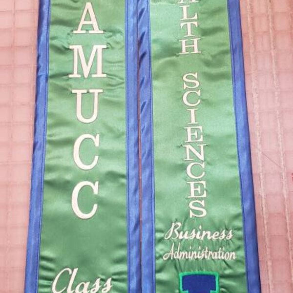 Customized Graduation Stole - Etsy