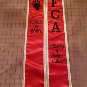 Custom Stole With Logo(s) 3 to 4 Weeks Processing Timeframe - Etsy