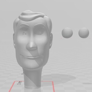Toy Story Woody STL 3D Print File Head - Etsy