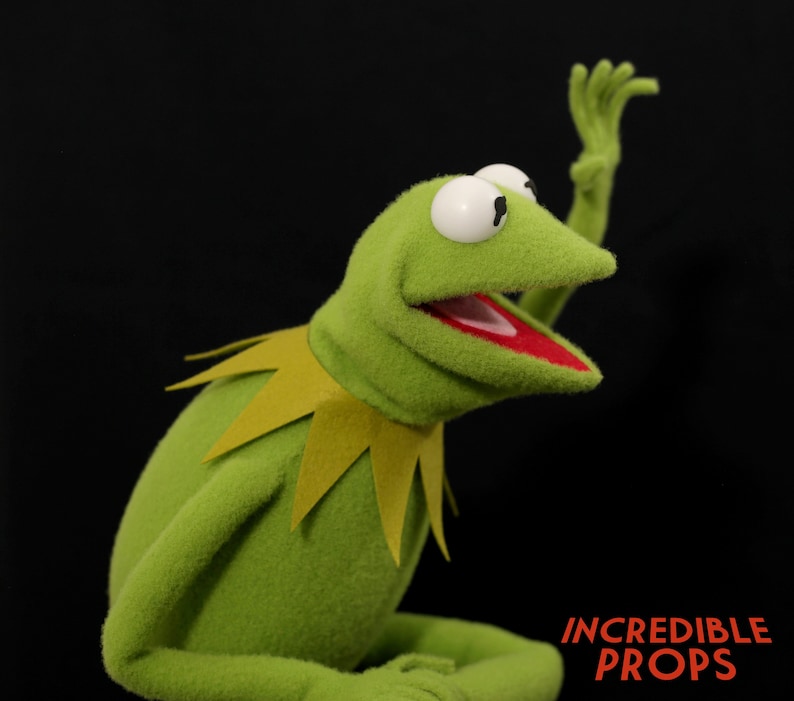 Kermit the Frog Puppet Replica - Etsy