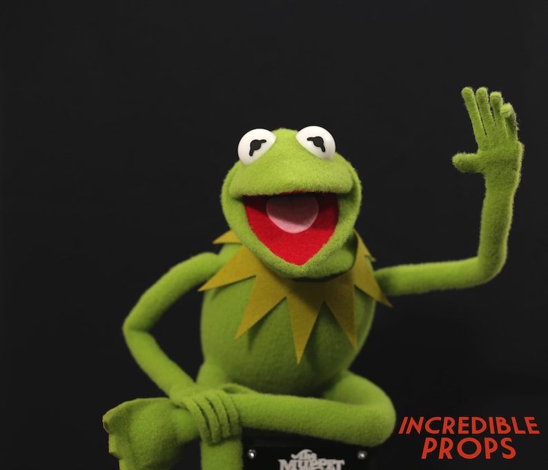 Kermit the Frog Puppet Replica - Etsy