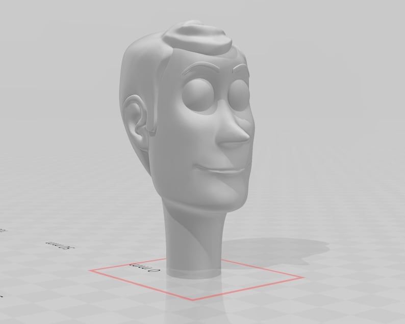 Toy Story Woody STL 3D Print File Head - Etsy