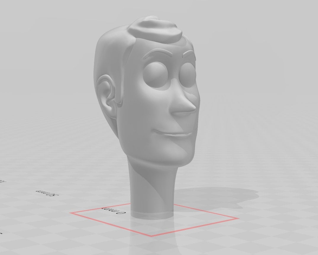 Toy Story Woody STL 3D Print File Head - Etsy