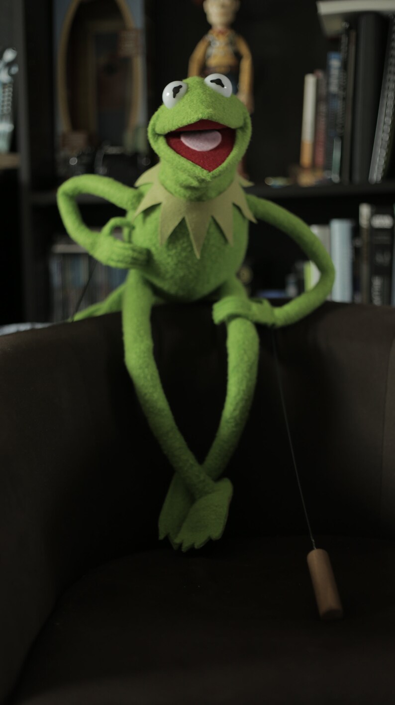 Kermit the Frog Puppet Replica - Etsy
