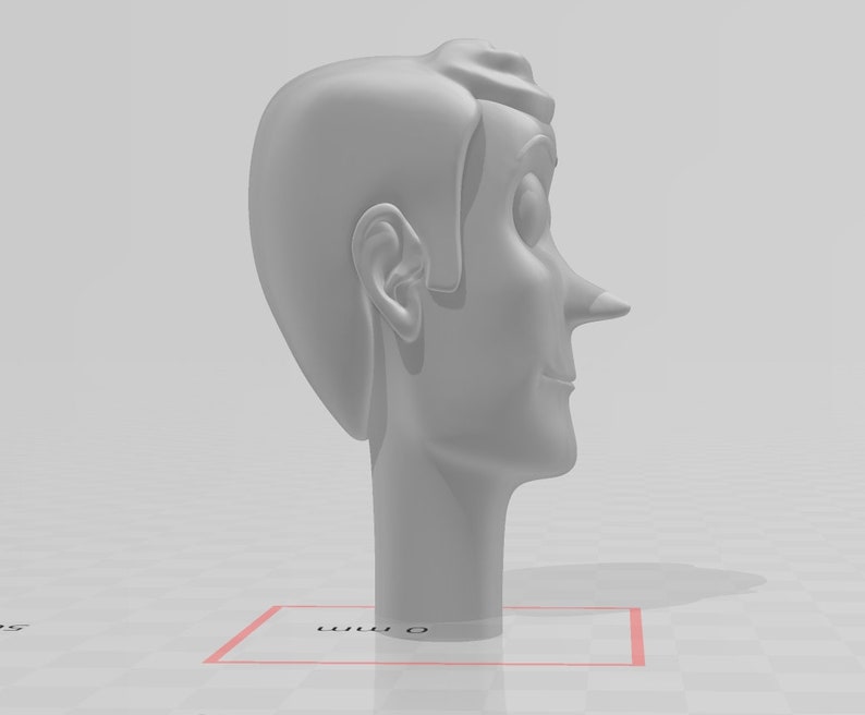 Toy Story Woody STL 3D Print File Head - Etsy