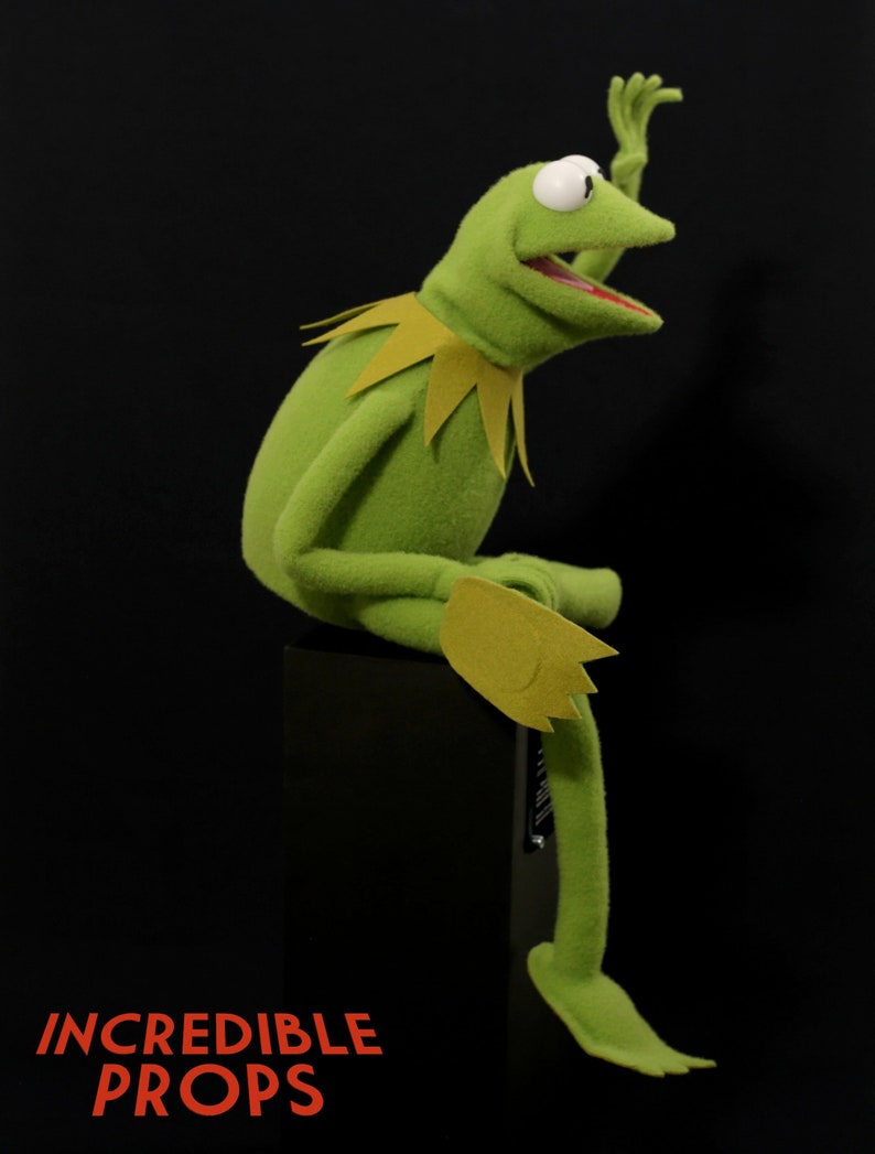 Kermit the Frog Puppet Replica - Etsy
