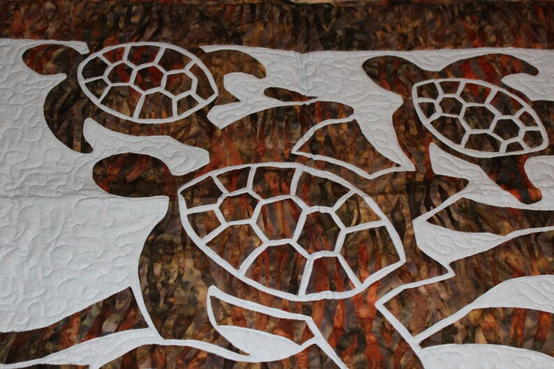 Applique Turtles Wall Hanging - Etsy