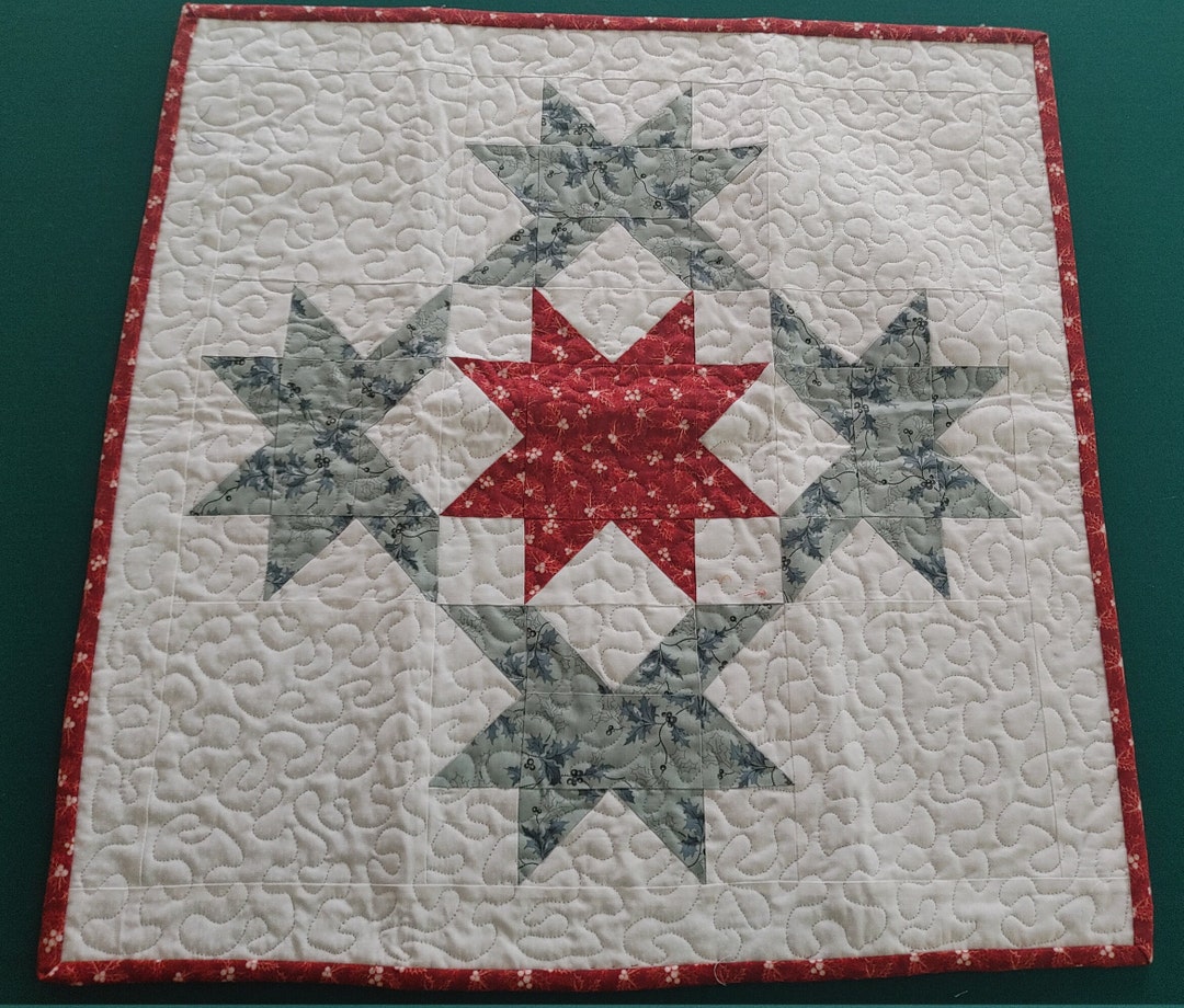 Radiant Splendor Holly Star - Etsy