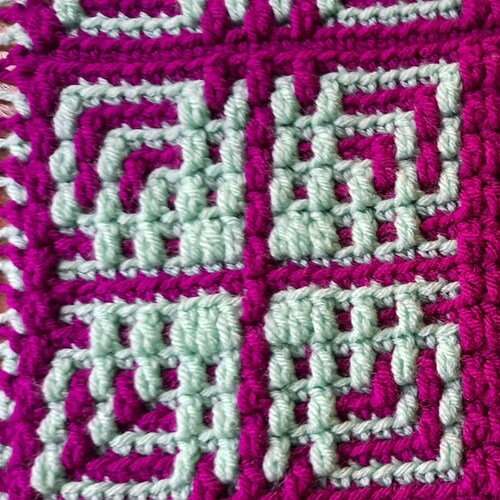 Mosaic Crochet Chart Pattern 4 3 Charts Included - Etsy