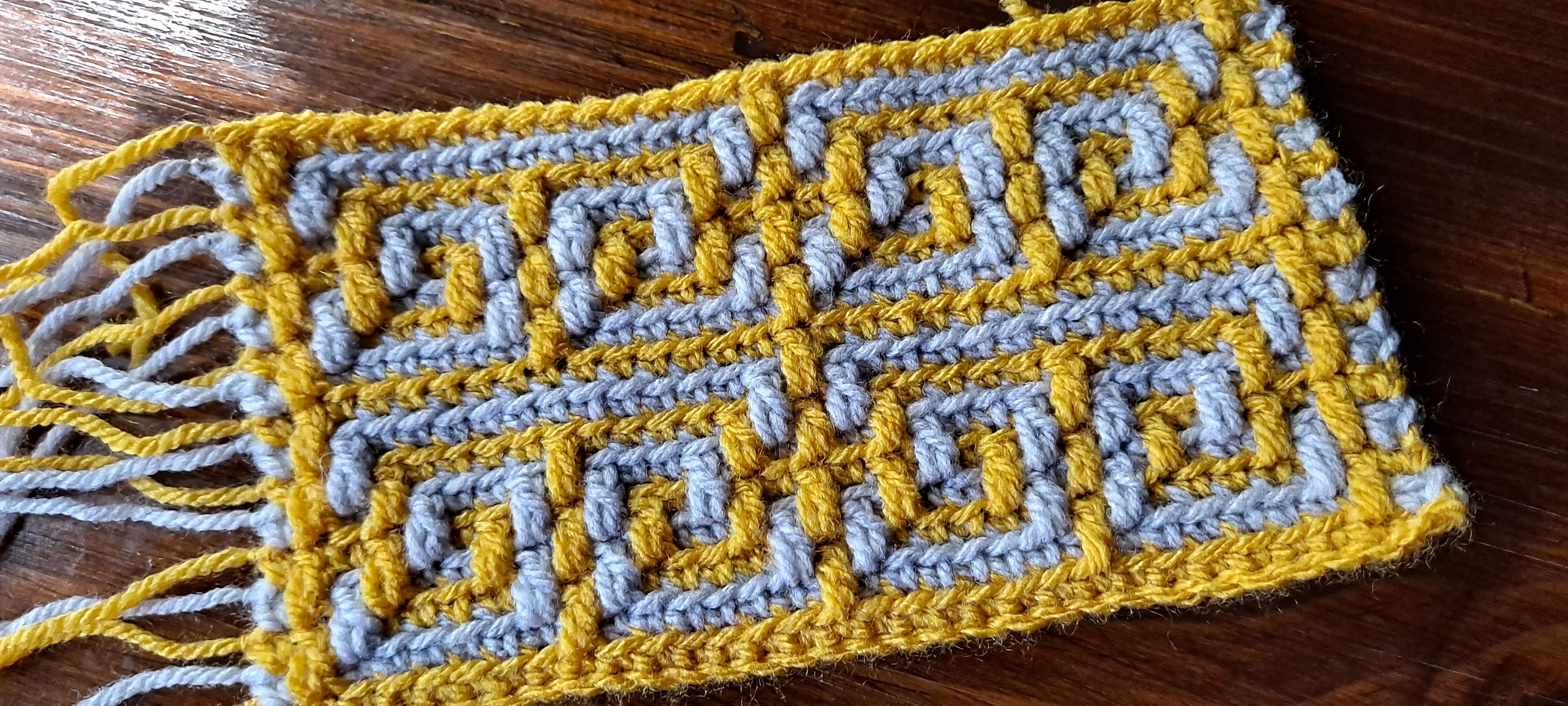 Mosaic Crochet Pattern #31 Charts & Written Row Repeats - 2 Designs ...