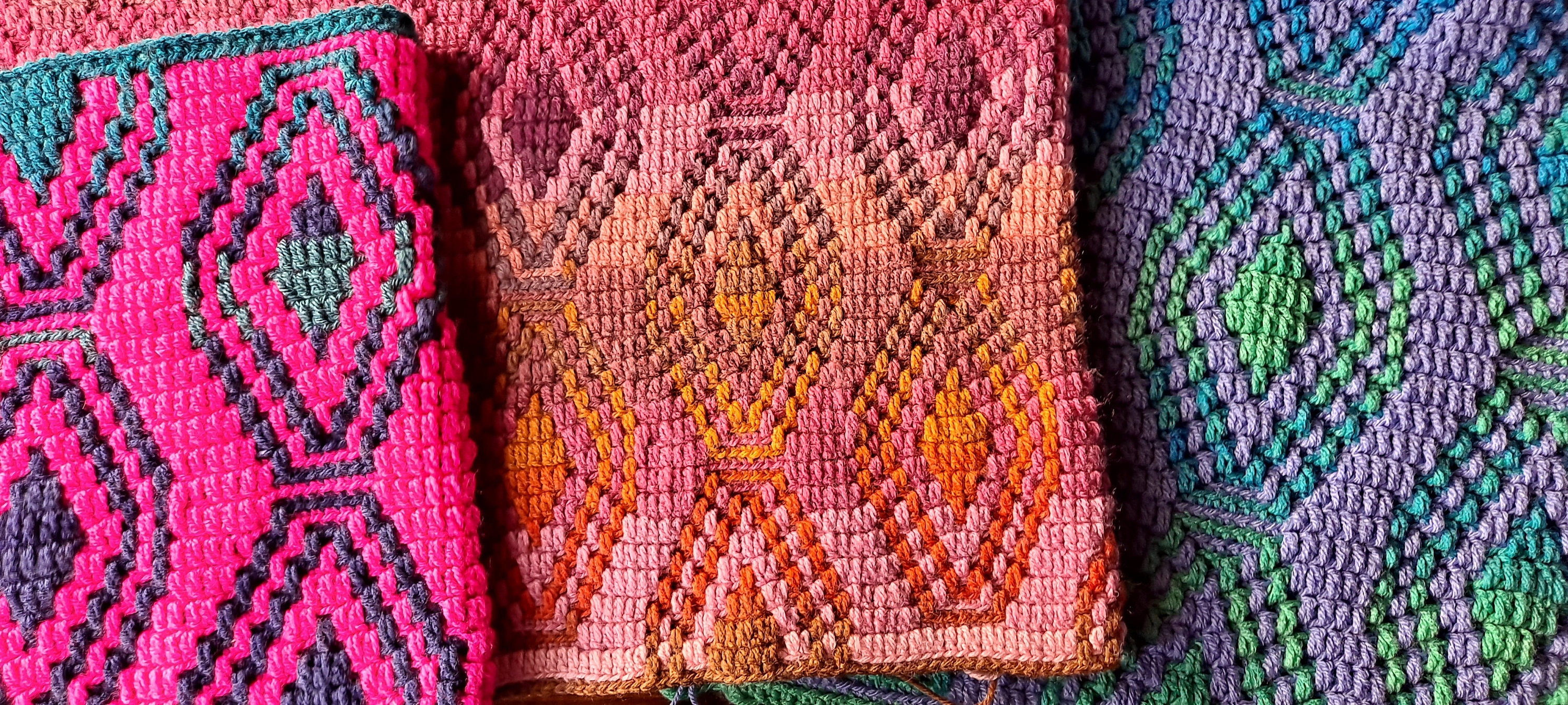 Moroccan Lantern Mosaic Crochet Charts Only - Flat & in the Round ...