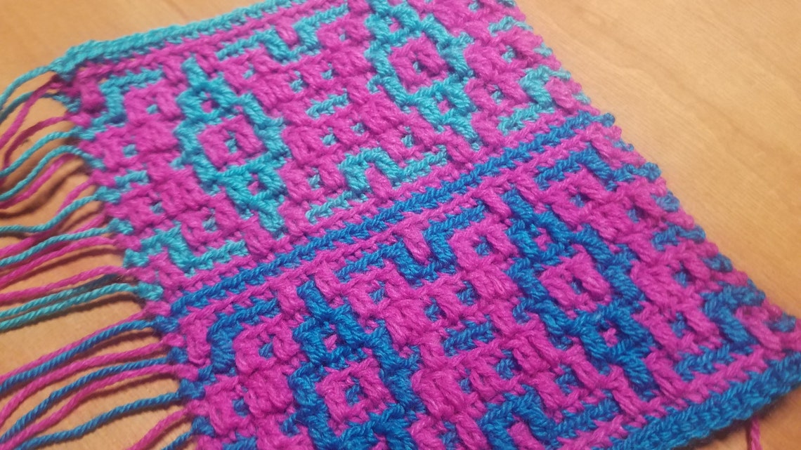 Mosaic Crochet Pattern 10 Chart Only 2 CHARTS INCLUDED - Etsy