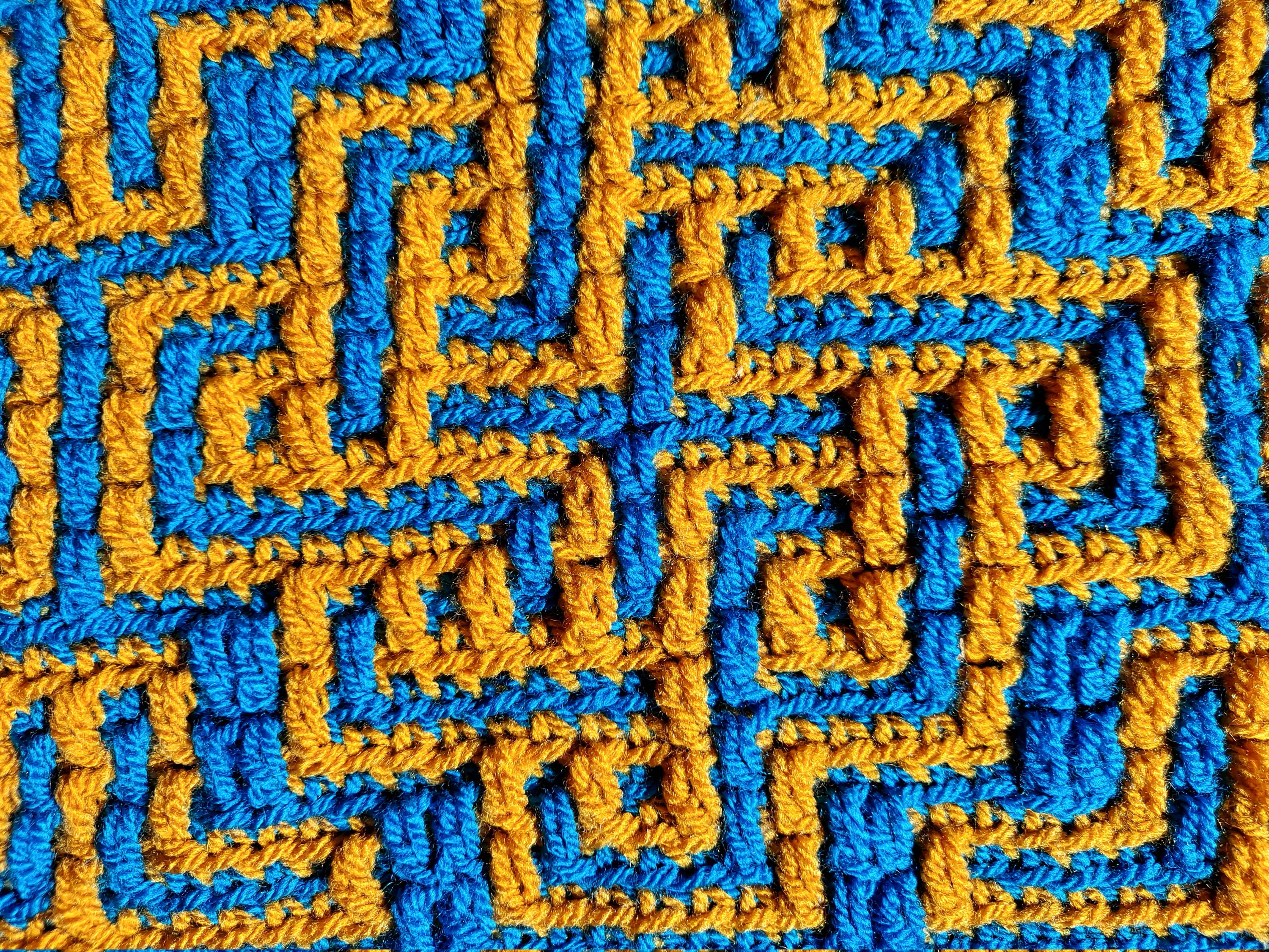 Mosaic Crochet Pattern 22 Charts for LARGER DESIGN ONLY - Etsy