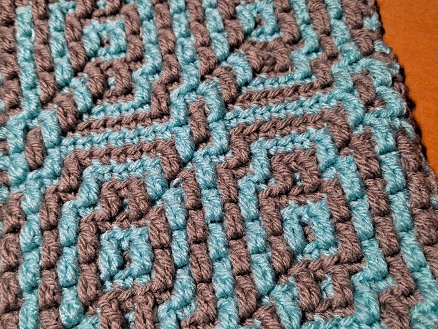 Mosaic Crochet Pattern 23 Chart only Overlay Mosaic | Etsy