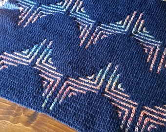 Mosaic Crochet Pattern 42 SPANISH & ENGLISH Chart With | Etsy