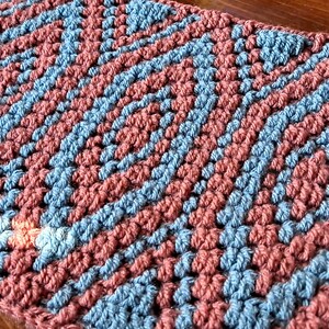 Mosaic Crochet Pattern #42 (SPANISH & ENGLISH) Chart With Written Row ...