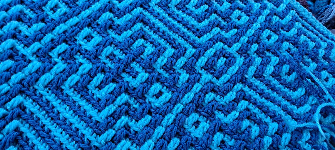 Mosaic Crochet Pattern 24 Charts Only 3 Variations - Etsy