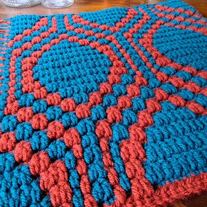 Mosaic Crochet Pattern 39 - ENG & SPANISH Charts With Written Row ...