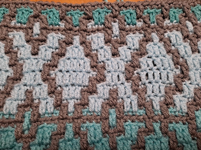 Mosaic Crochet Native Bliss Diamonds Charts Only | Etsy