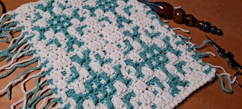 Merry Mosaic Snowflakes Mosaic Crochet Charts & - Etsy