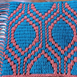 Mosaic Crochet Pattern 39 - ENG & SPANISH Charts With Written Row ...