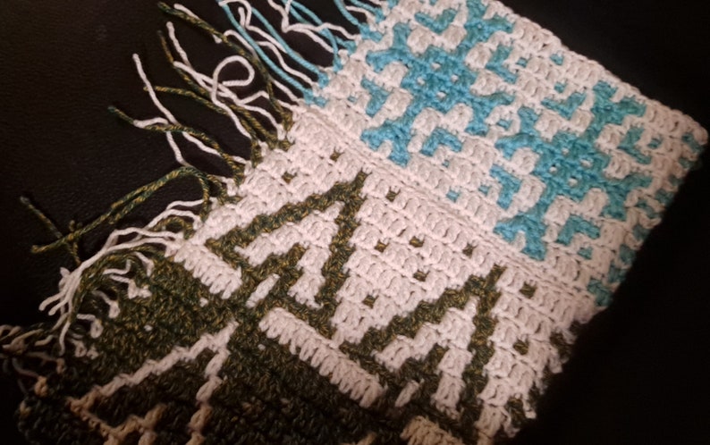 Merry Mosaic Snowflakes Mosaic Crochet Charts & - Etsy