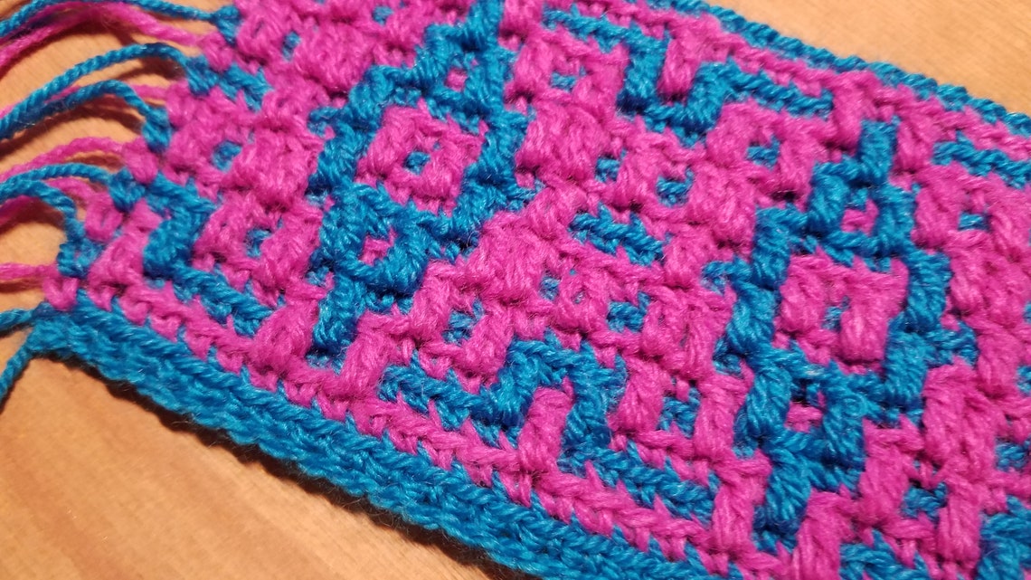 Mosaic Crochet Pattern 10 Chart Only 2 CHARTS INCLUDED | Etsy