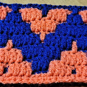 Mosaic Crochet Vintage Ripple Charts Only - Flat or in the Round - Etsy