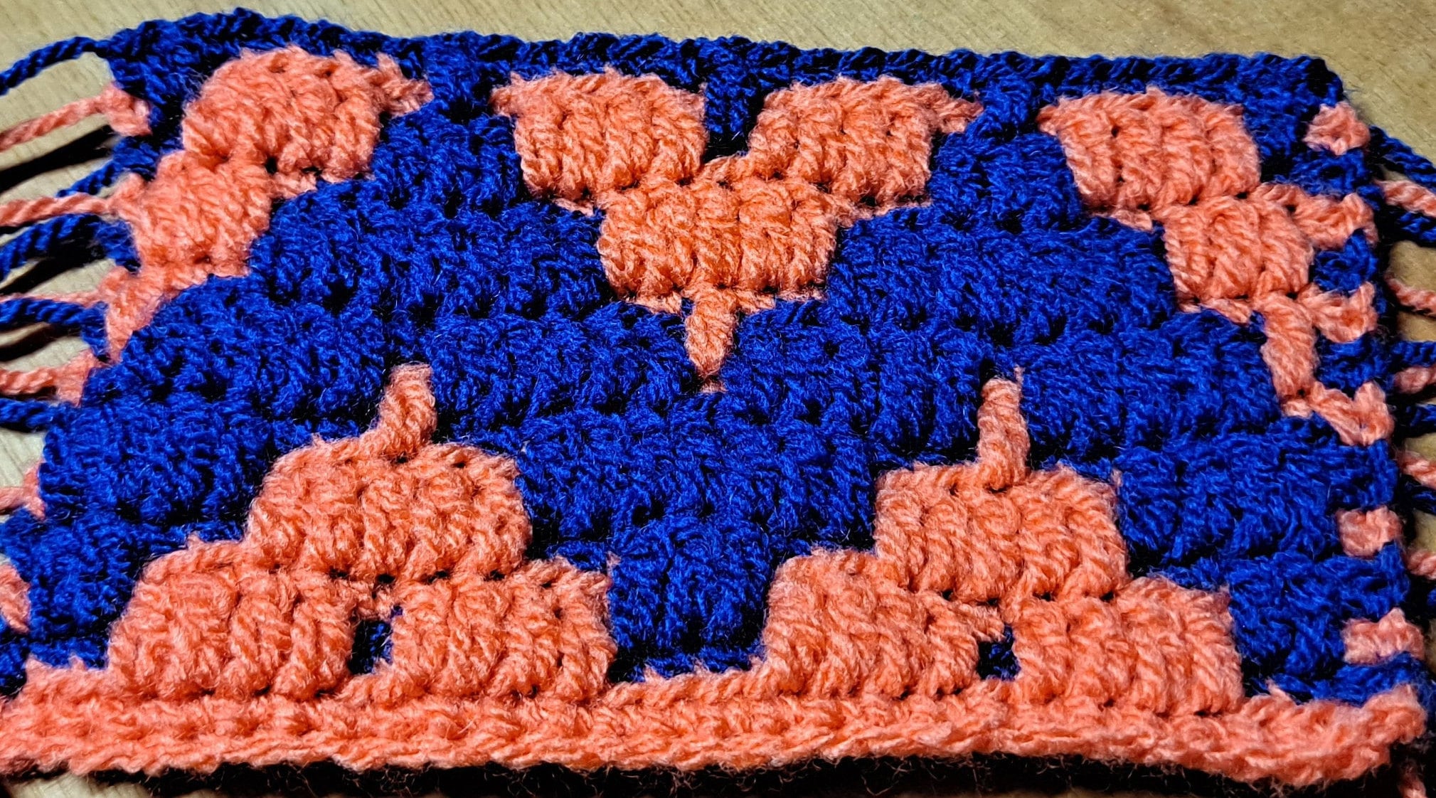 Mosaic Crochet Vintage Ripple Charts Only - Flat or in the Round - Etsy