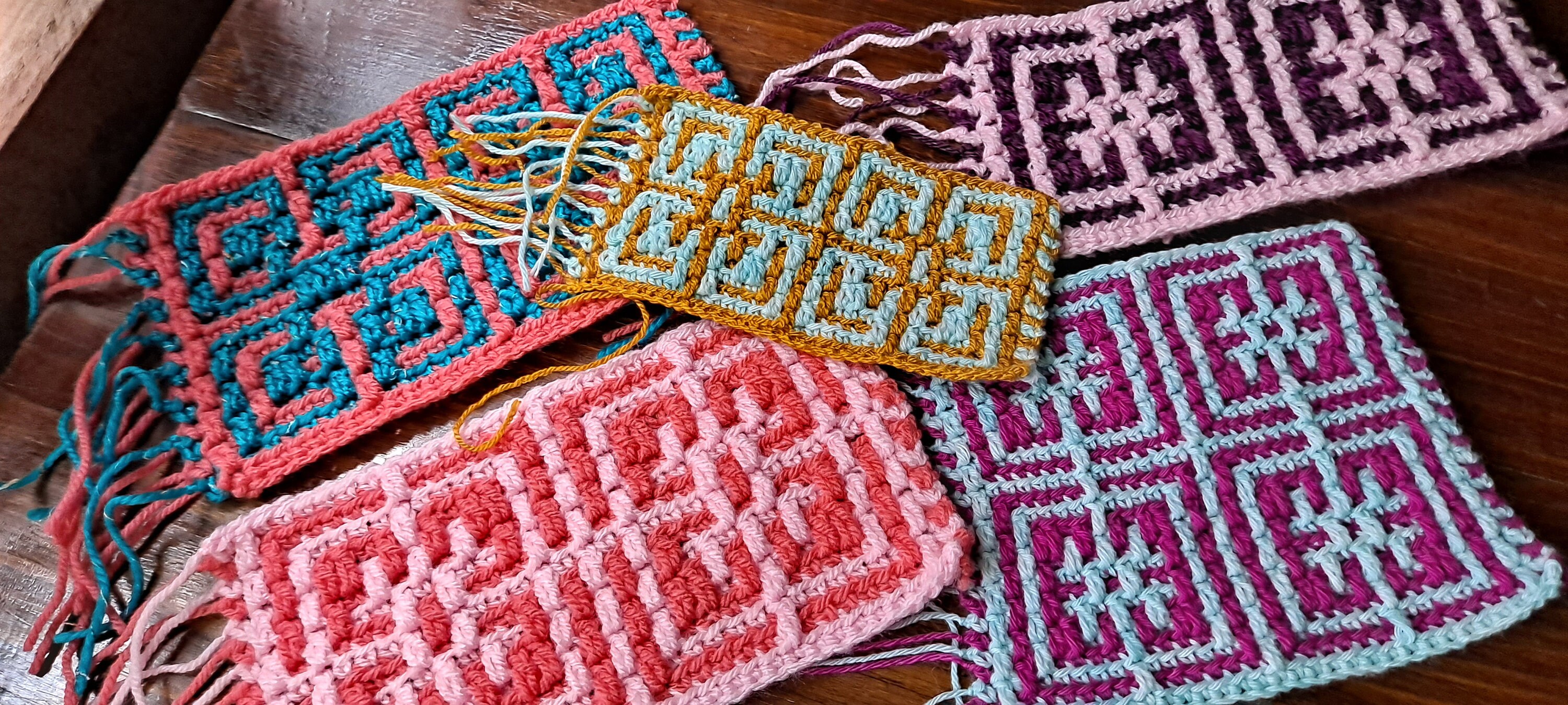 Mosaic Crochet Pattern 48 4 Design Variations Included - Etsy