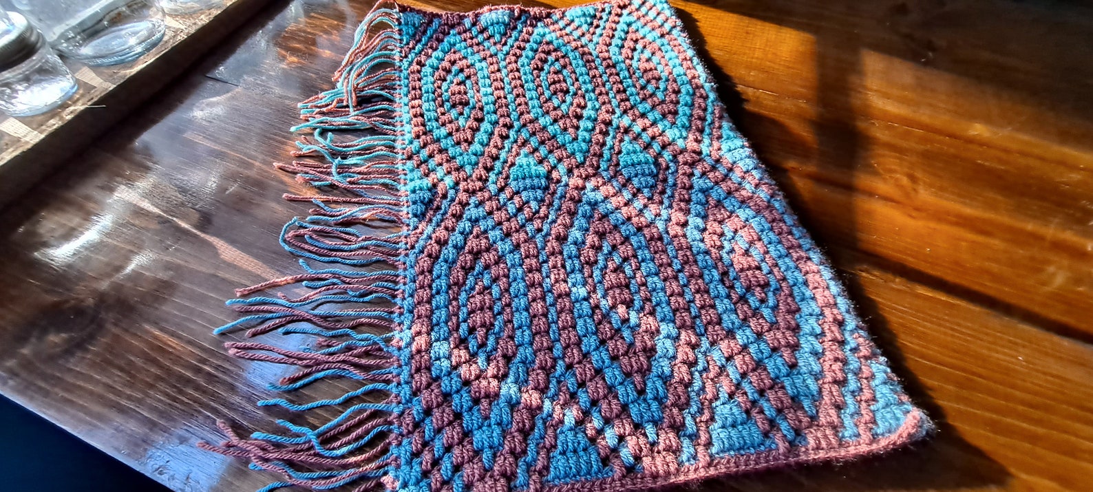 Mosaic Crochet Pattern 42 SPANISH & ENGLISH Chart With | Etsy