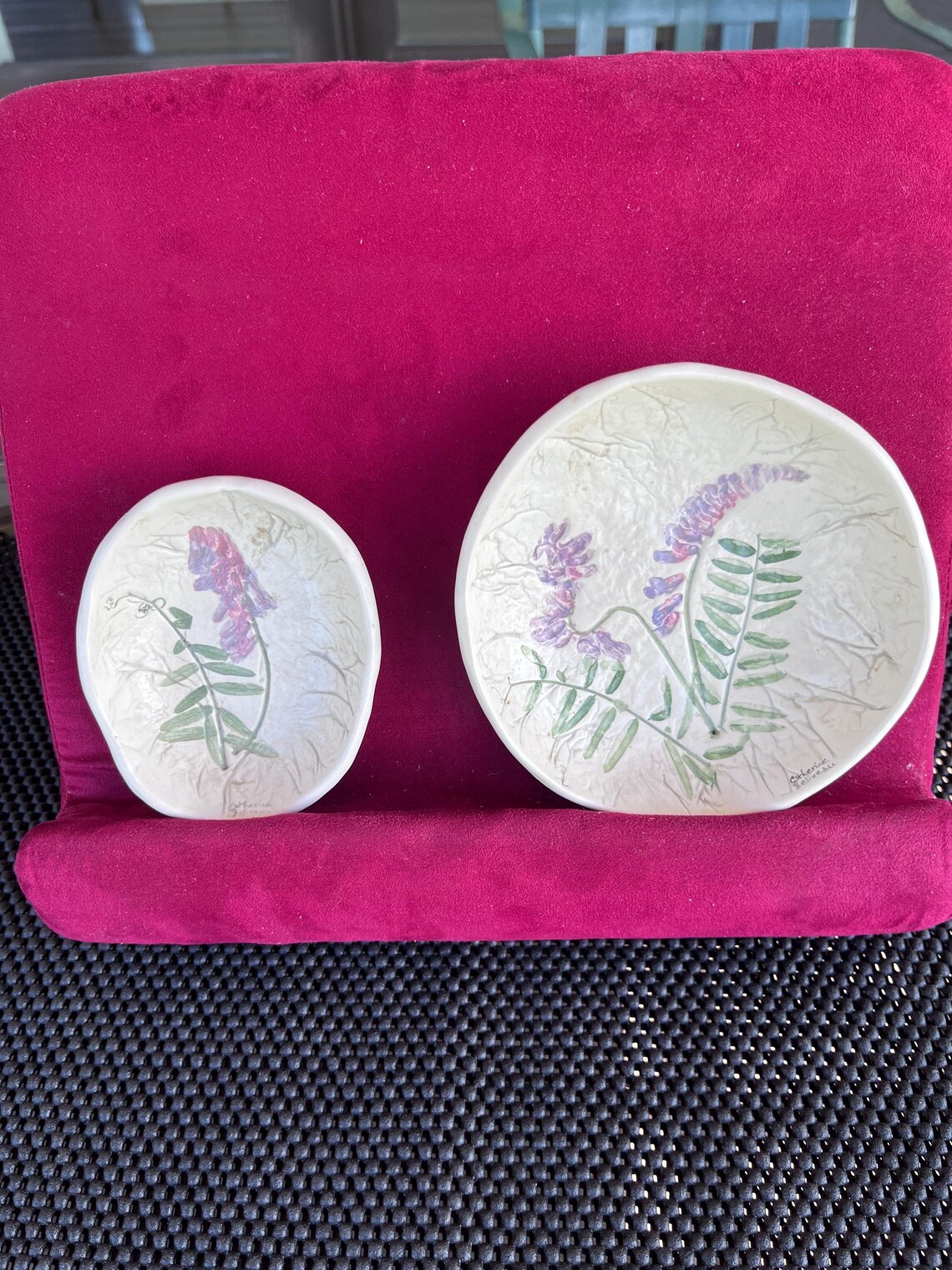 Mill Brook Kilns Blue Vetch Pottery Catherine Beliveau - Etsy