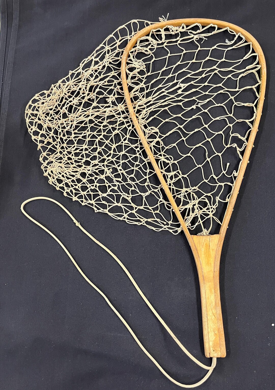 Vintage Wooden Fishing Net FREE SHIPPING - Etsy