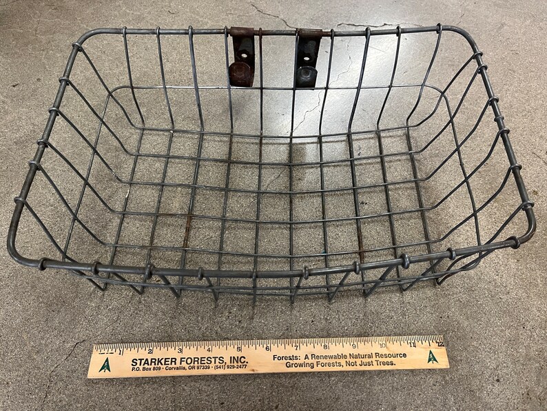 Vintage Wald Bicycle Basket Excellent Condition - Etsy
