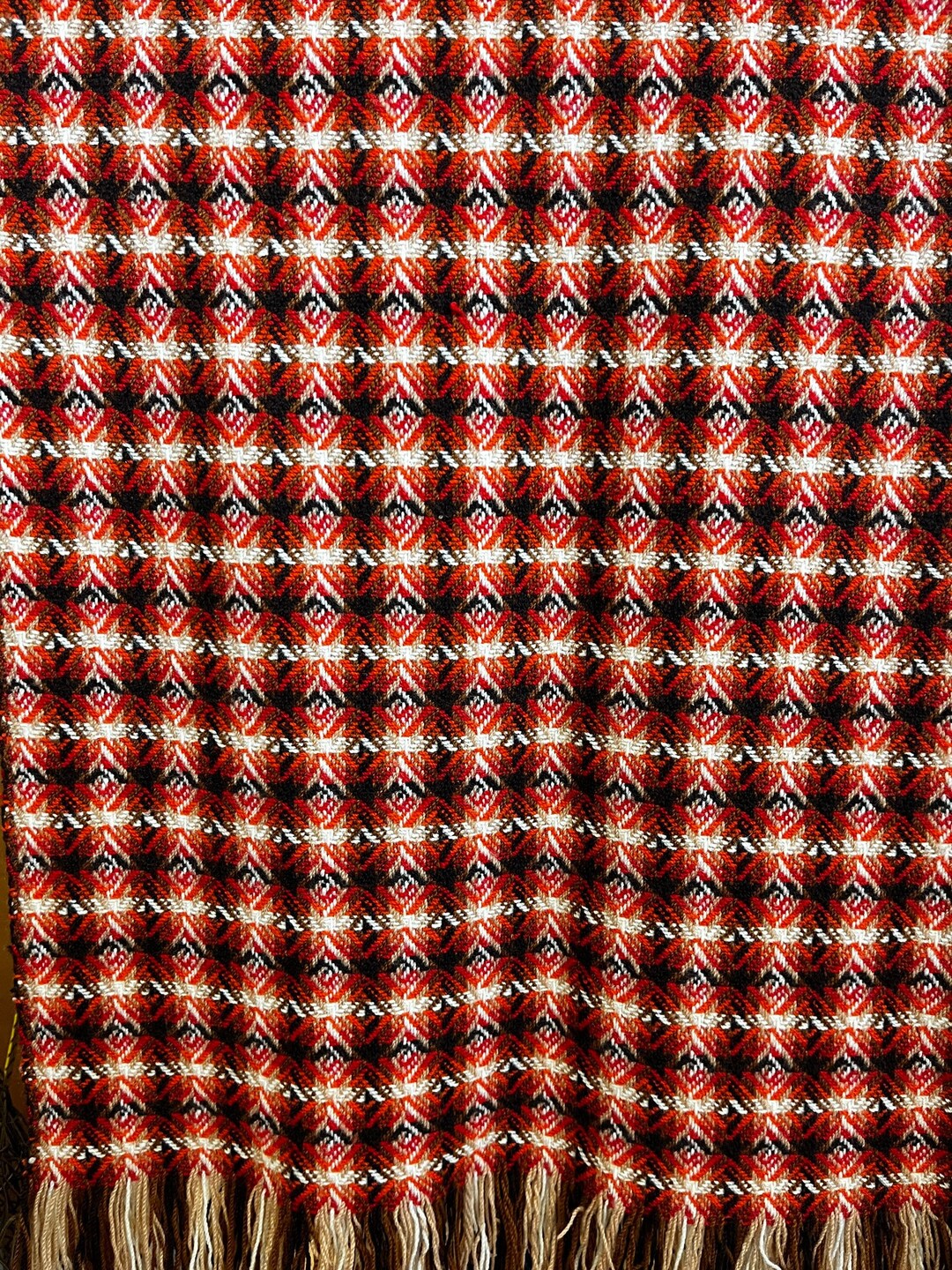 Vintage Pendleton Knit Throw 58 X 60 FREE SHIPPING - Etsy