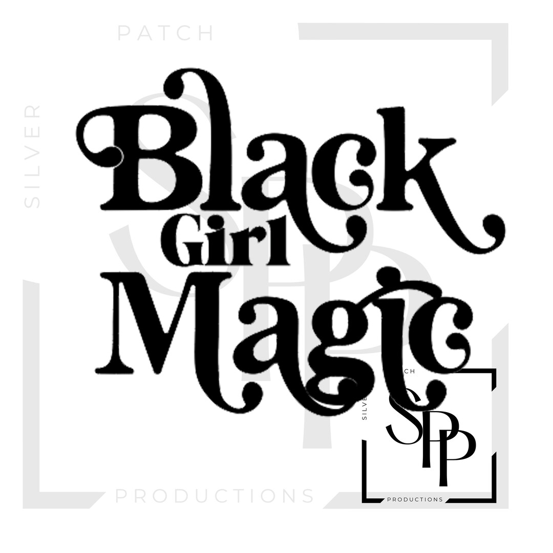 Black Girl Magic Permanent Vinyl Decal Car Window Laptop Glass Tumbler ...
