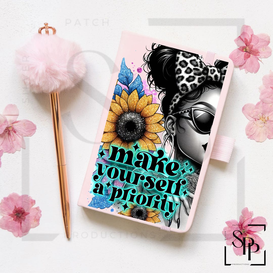 UV DTF African American Beautiful Make Yourself A Priority A5 Size ...