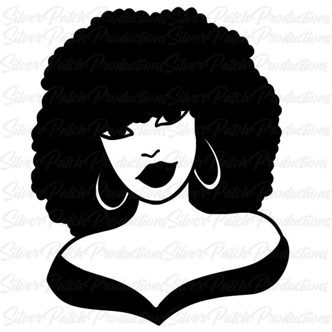 Natural Curly Hair Permanent Vinyl Decal Car Window Laptop - Etsy