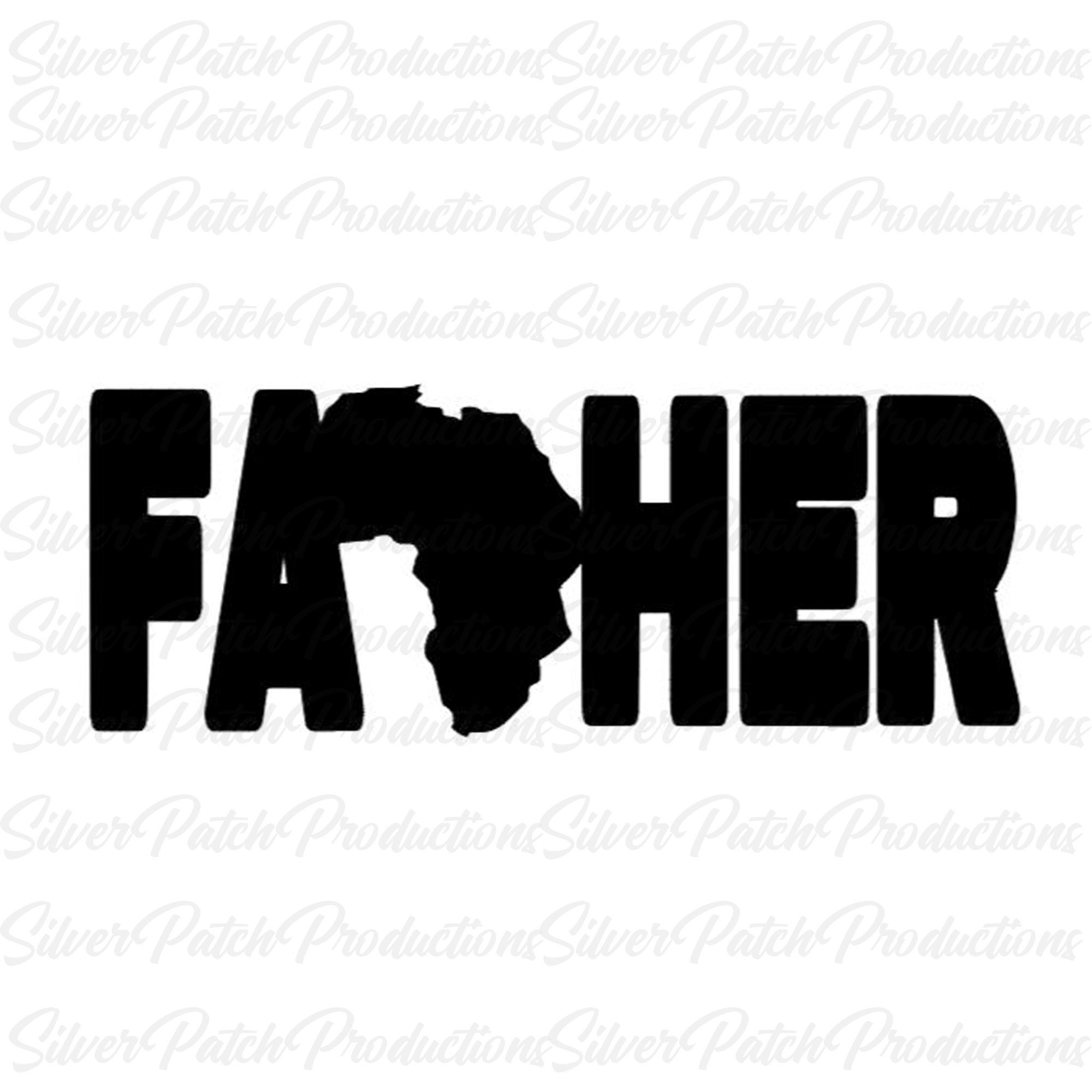 Large Father Africa Permanent Vinyl Decal Car Window Laptop | Etsy