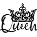 Crown Queen Permanent Vinyl Decal Car Window Laptop Glass | Etsy