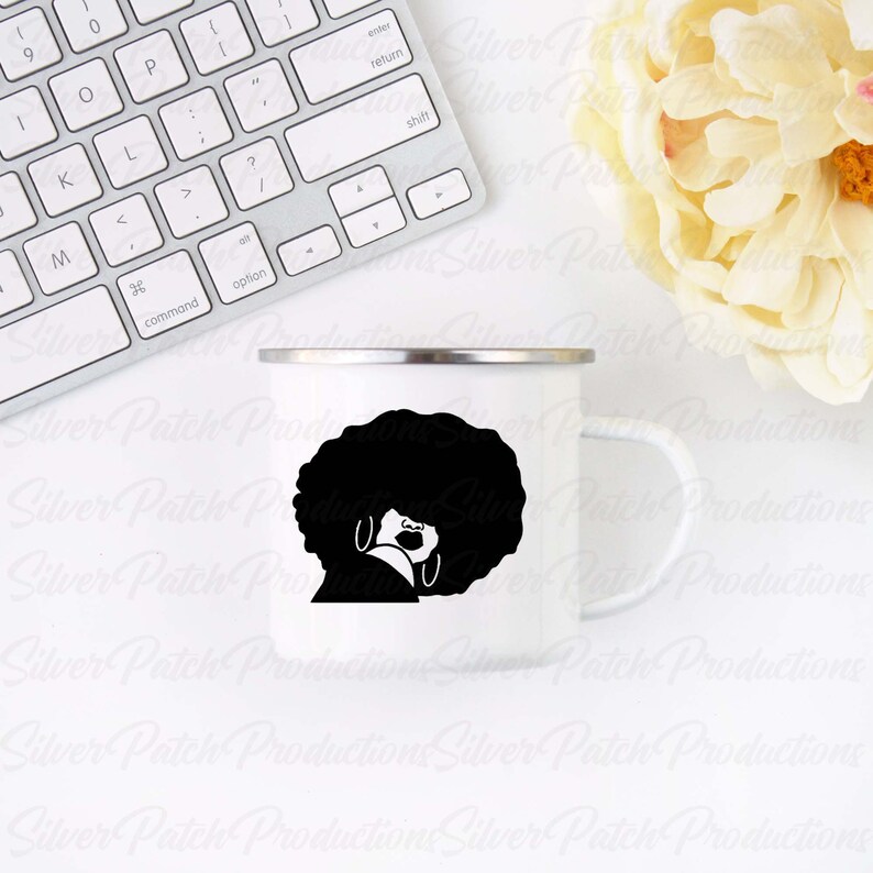 African American Afro Vinyl Decal Car Window Laptop Glass | Etsy