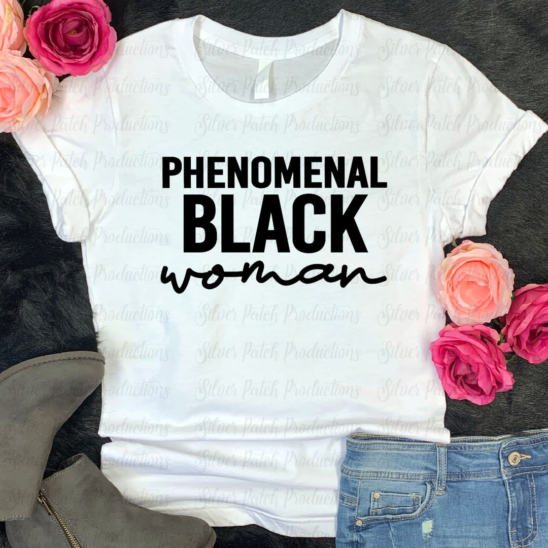 Phenomenal Black Woman HTV Iron on Transfer - Etsy