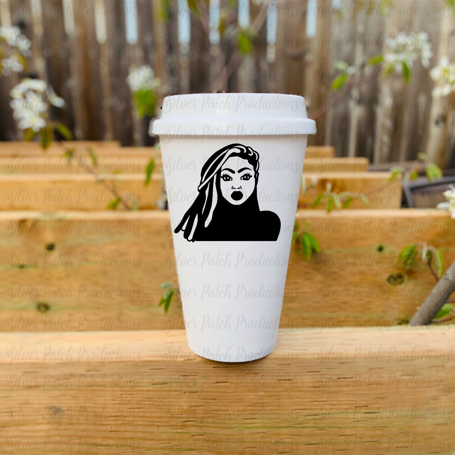 Dread Lock Black Woman African American Permanent Vinyl Decal - Etsy