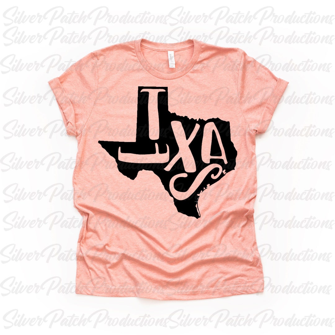 Texas State Woman HTV Iron on Transfer - Etsy