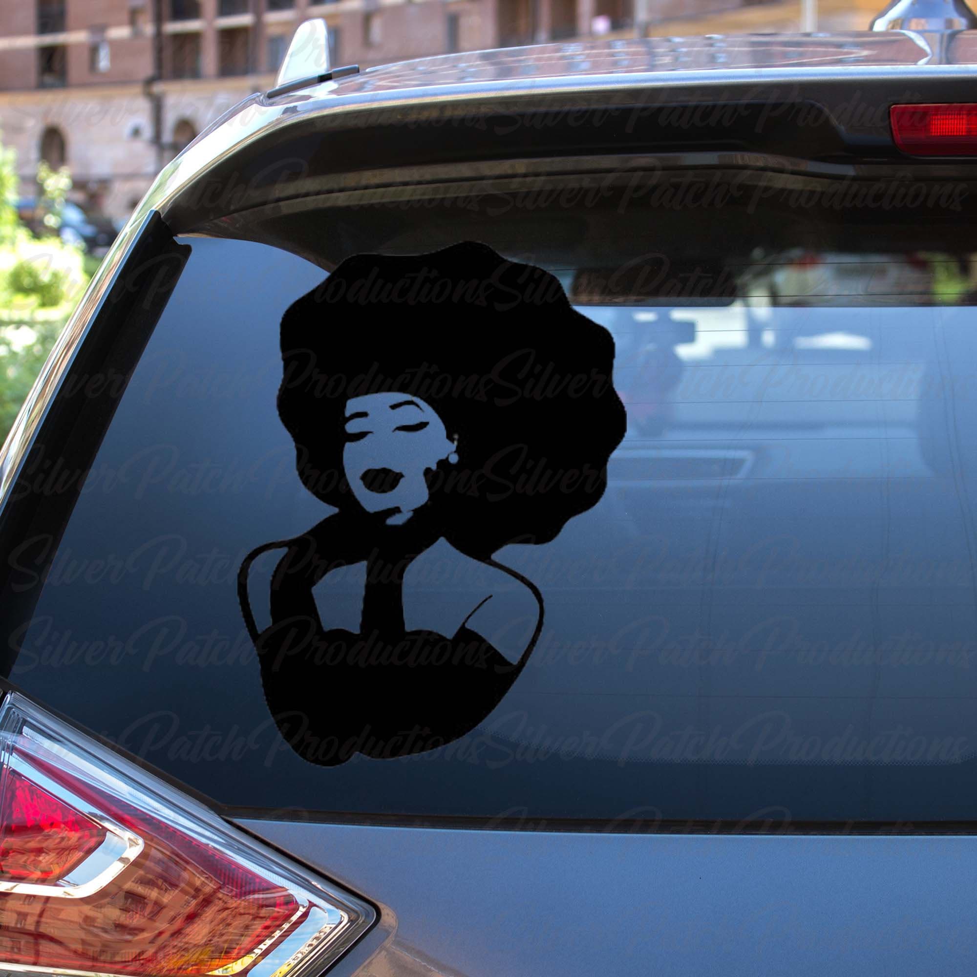 My Bonnet African American Vinyl Decal Car Window Laptop Glass | Etsy